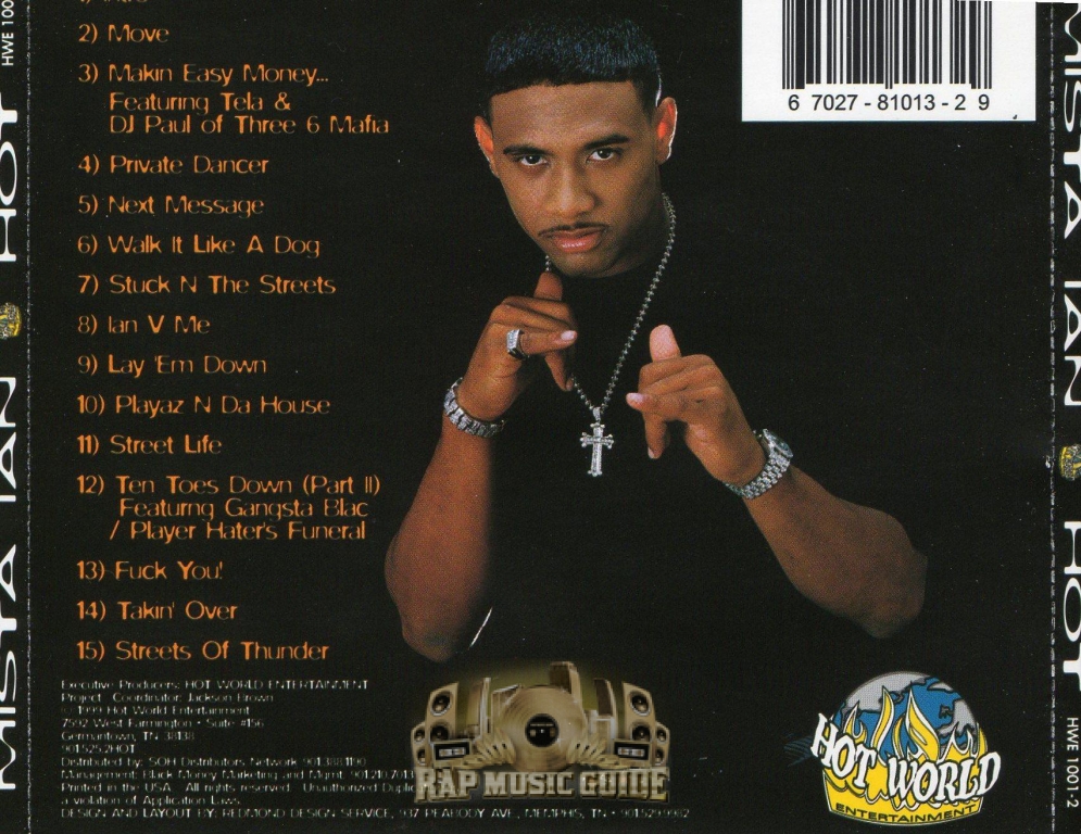 Mista Ian - Hot: CD | Rap Music Guide